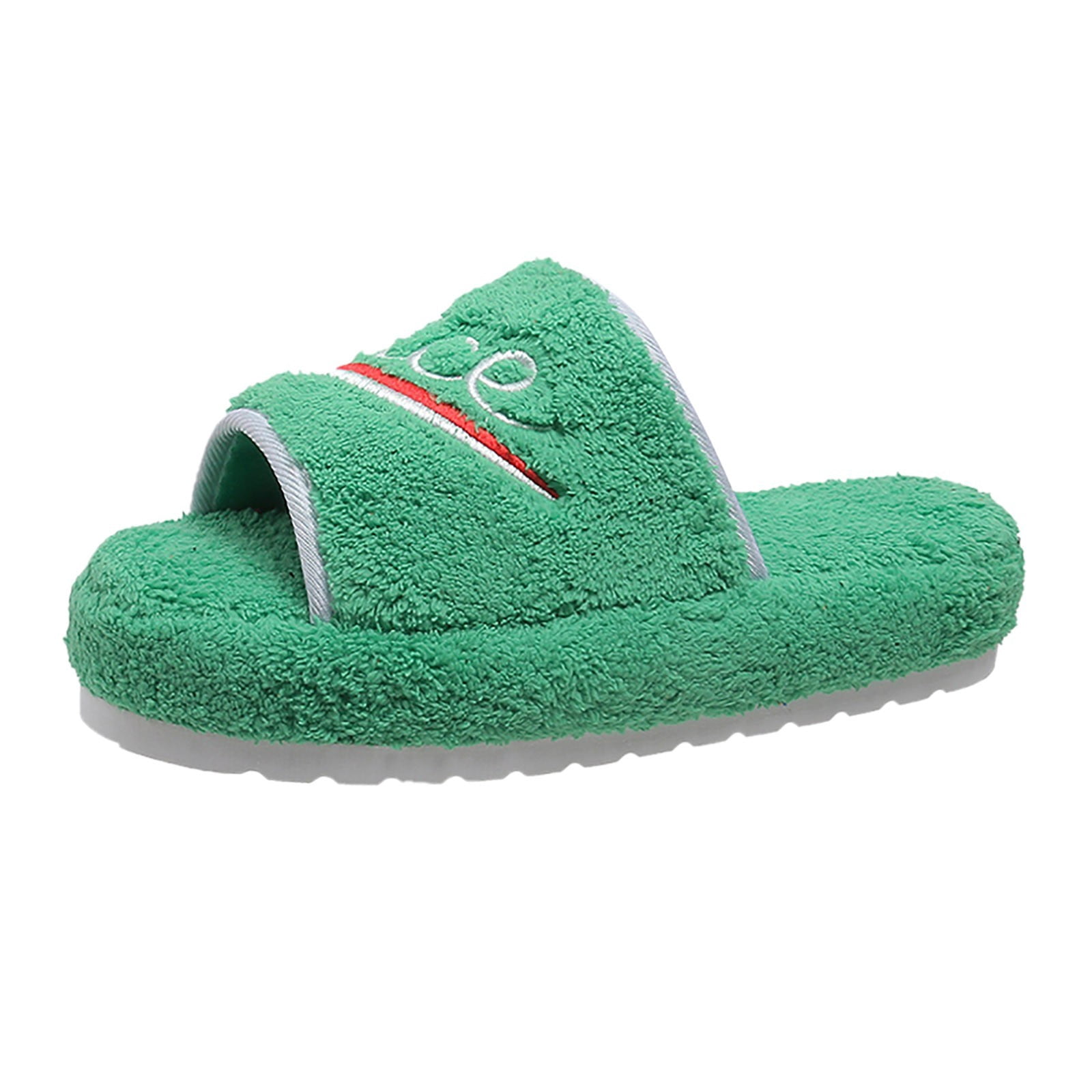 Slippers for Women,Elevated Platform Slide Slippers Cozy Fall Winter ...