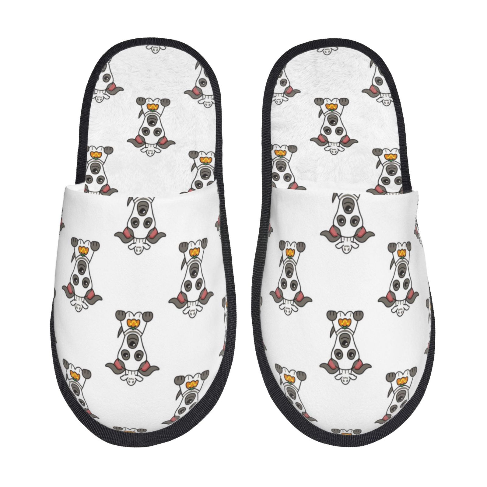 Slippers for Women Men, Cute Dog Puppy Paradise Warm Womens Mens House ...