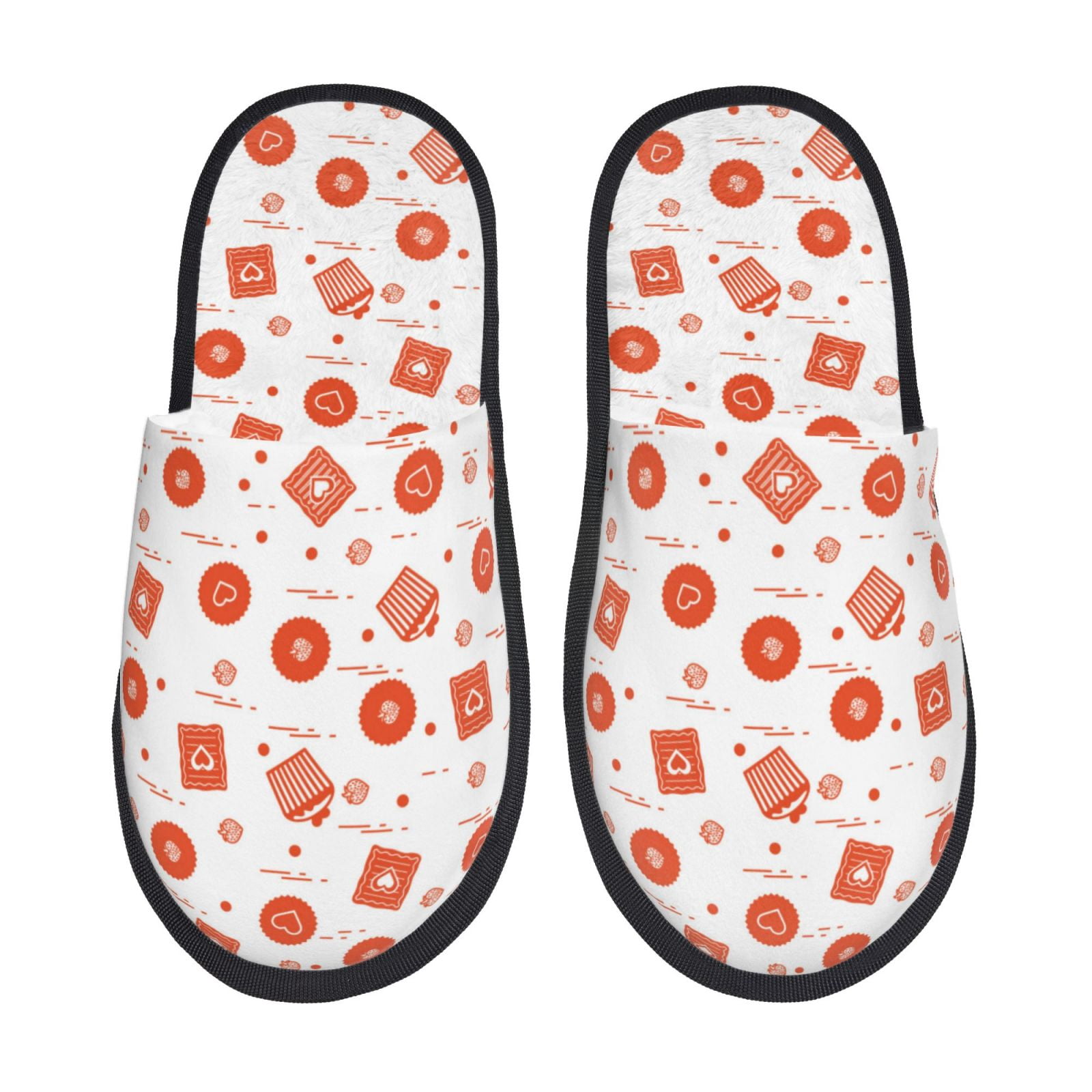 Slippers for Women Men, Pastry Warm Womens Mens House Shoes Bedroom ...