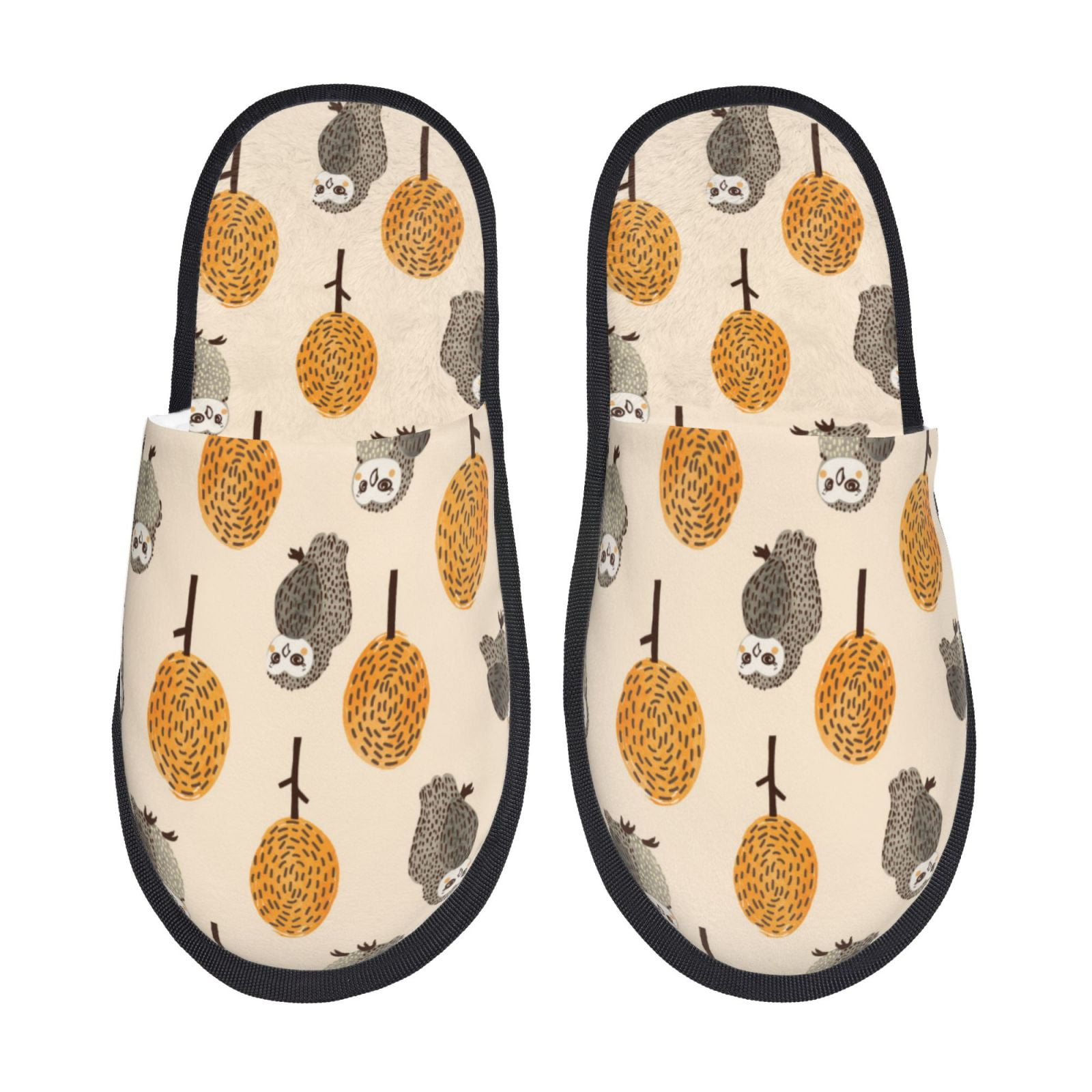Slippers for Women Men, Tree Owl Prints Warm Womens Mens House Shoes ...