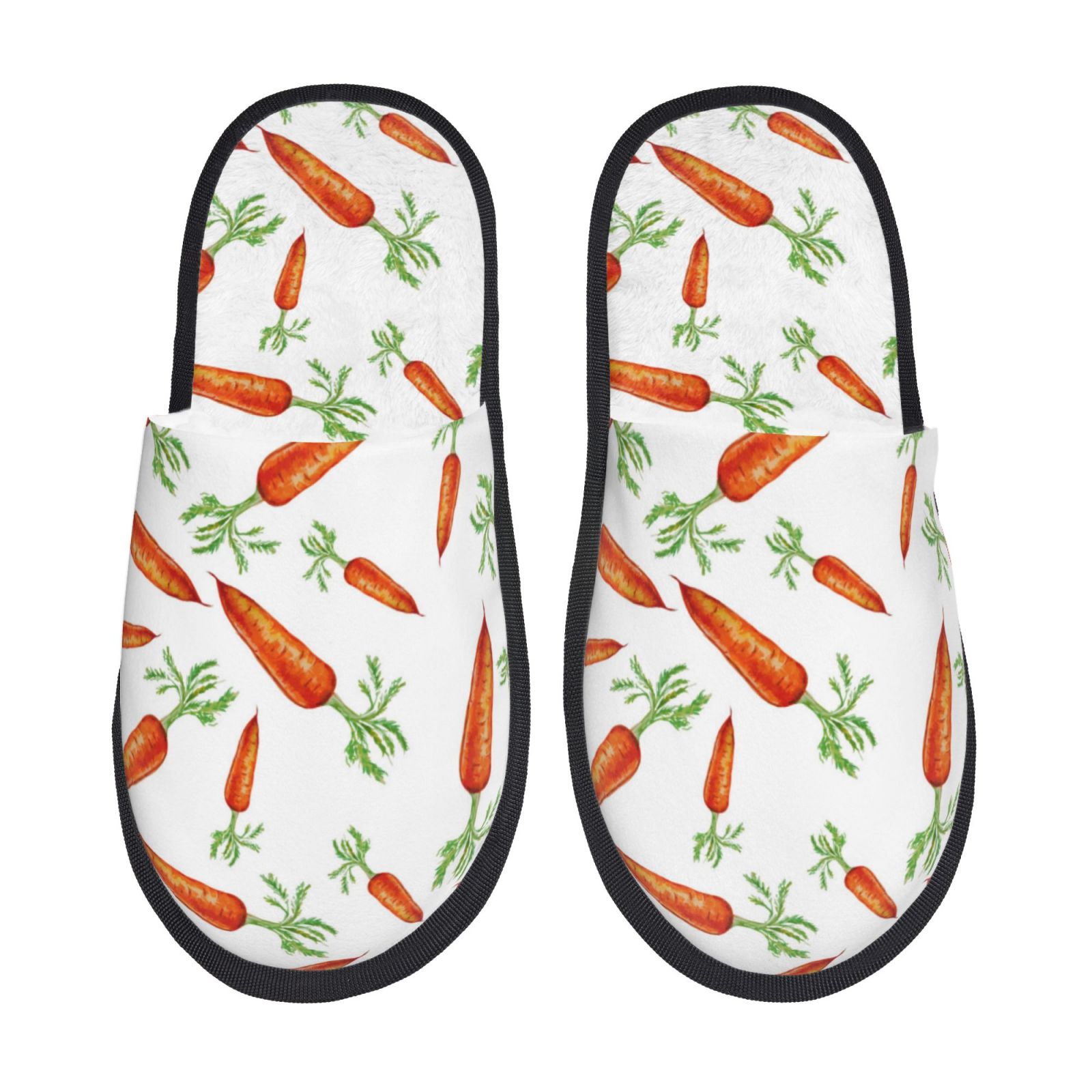 Slippers for Women Men, carrots Warm Womens Mens House Shoes Bedroom ...