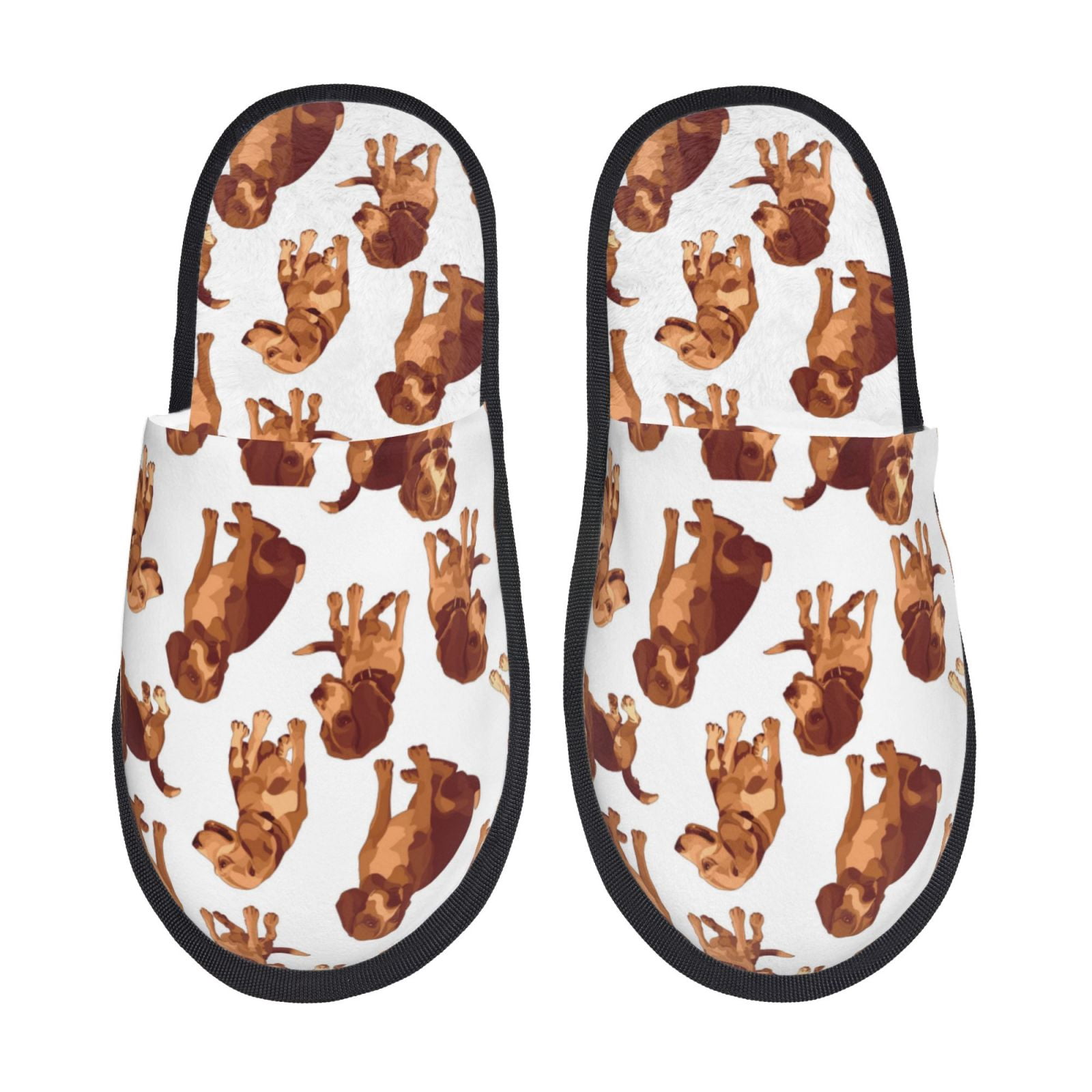 Slippers for Women Men, cool Beagle Dog puppy Warm Womens Mens House ...