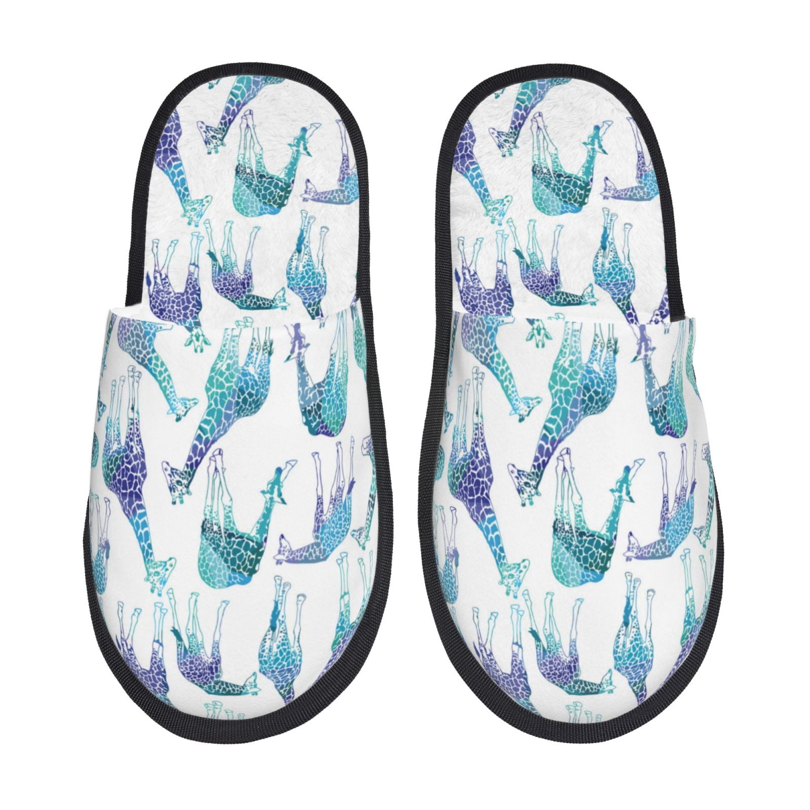 Slippers for Women Men, cool giraffe Warm Womens Mens House Shoes ...