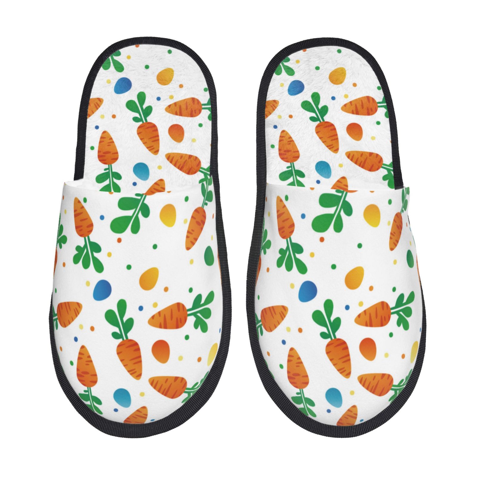 Slippers for Women Men, cute carrot Warm Womens Mens House Shoes ...