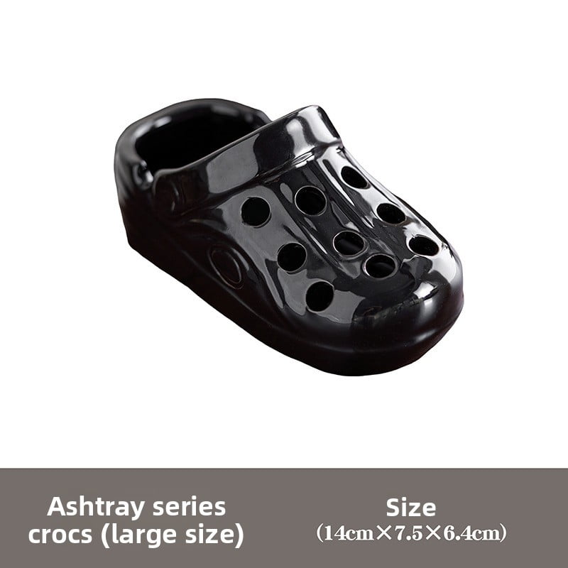 Slippers, creative and cute ceramic ashtray, office and home living ...