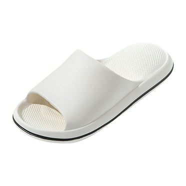 SLACK FOOTWEAR Men's Slip On Slippers, Canvas, Anti-Skid Rubber Sole ...