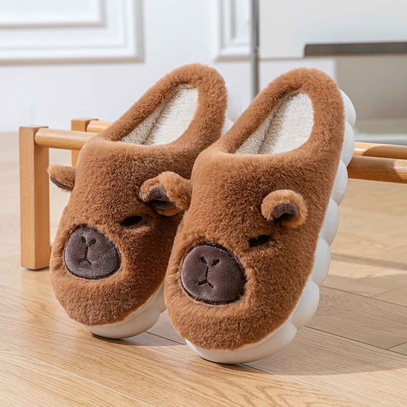 Slippers for Women Women Fashionable And Casual Winter Soft Thick ...