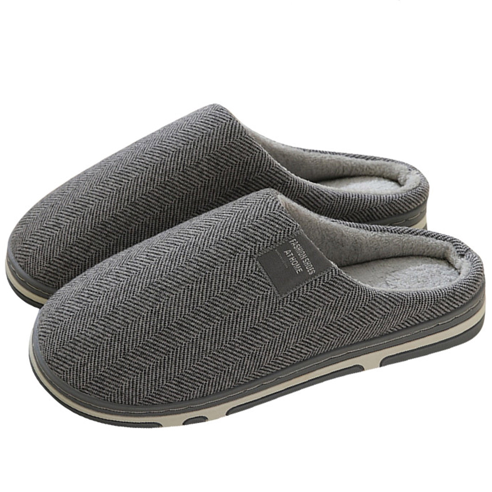 Slippers under $15 Xysaqa Mens Winter Warm House Slipper Comfort Slip ...