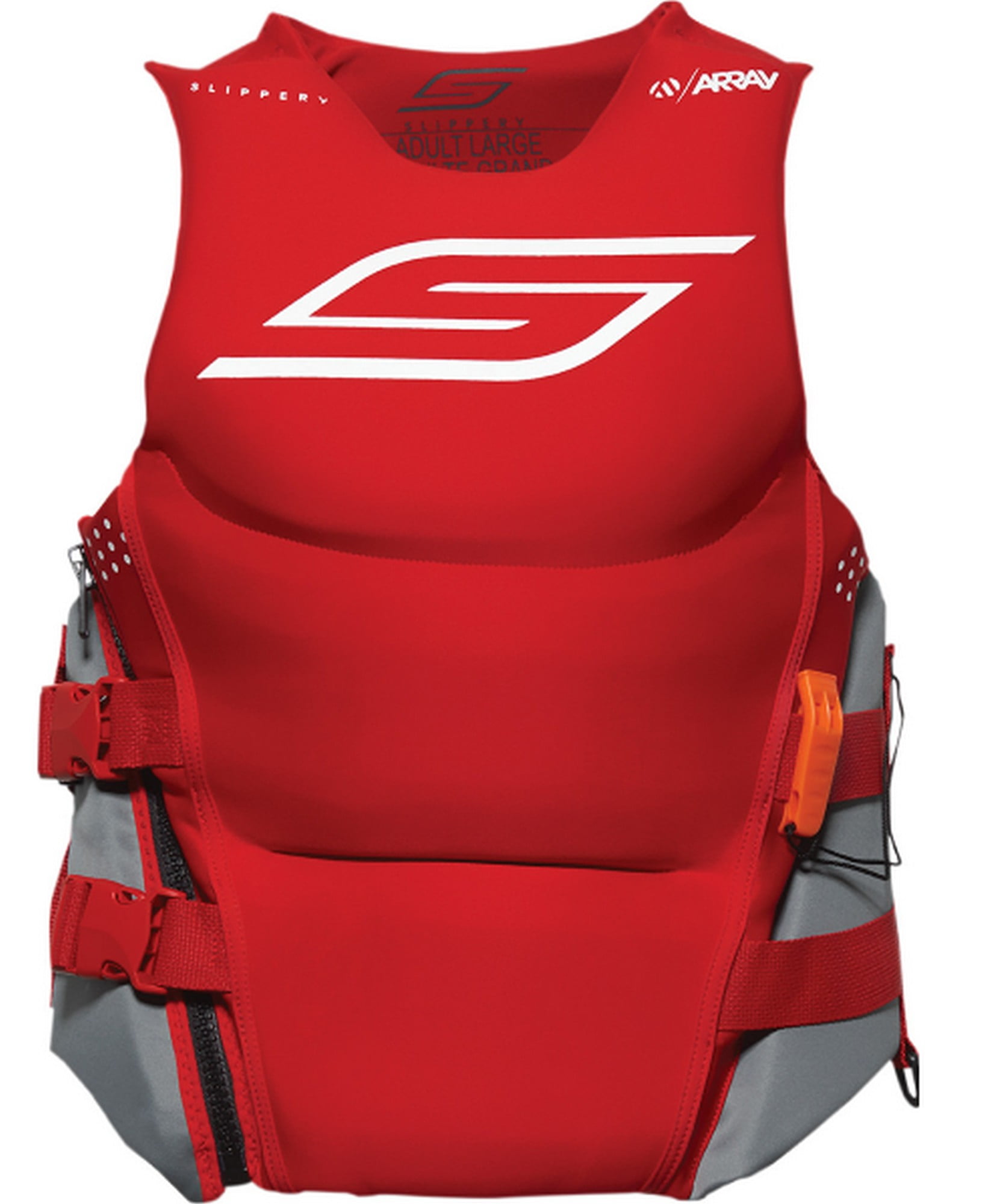 Slippery Array Neo Mens Side-Entry Life Vest Red LG - Walmart.com