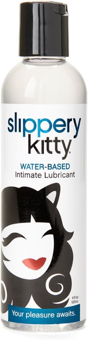 Slippery Kitty Au Naturel, Water Based Personal Lubricant for Women ...