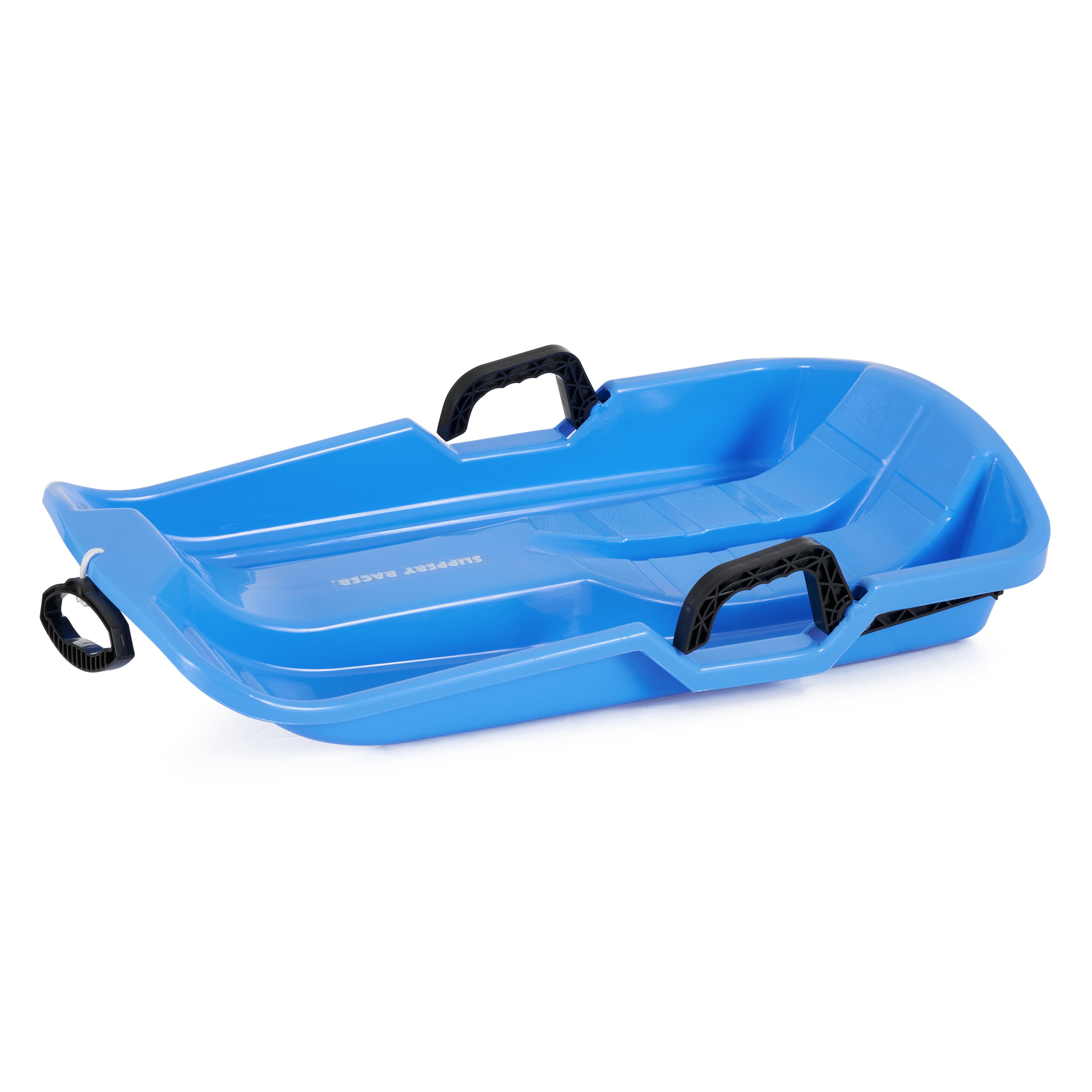 Slippery Racer Heavy-Duty Children's Toboggan Snow Sled for Kids and ...