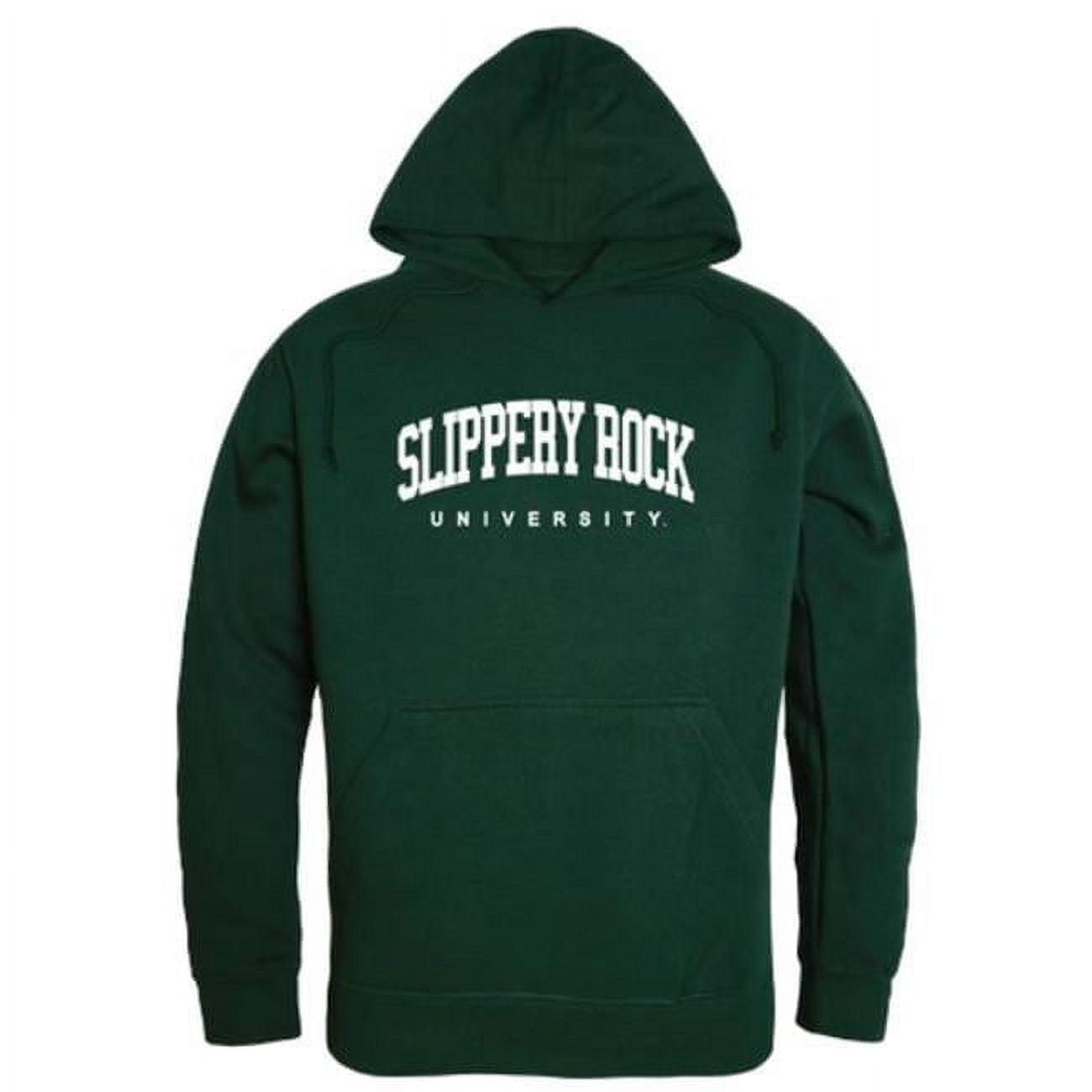 Slippery Rock University The Rock College Hoodie, Forest Green - Medium ...
