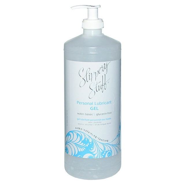 Slippery Stuff Gel Premium Water Based Personal Lubricant, 32 oz ...