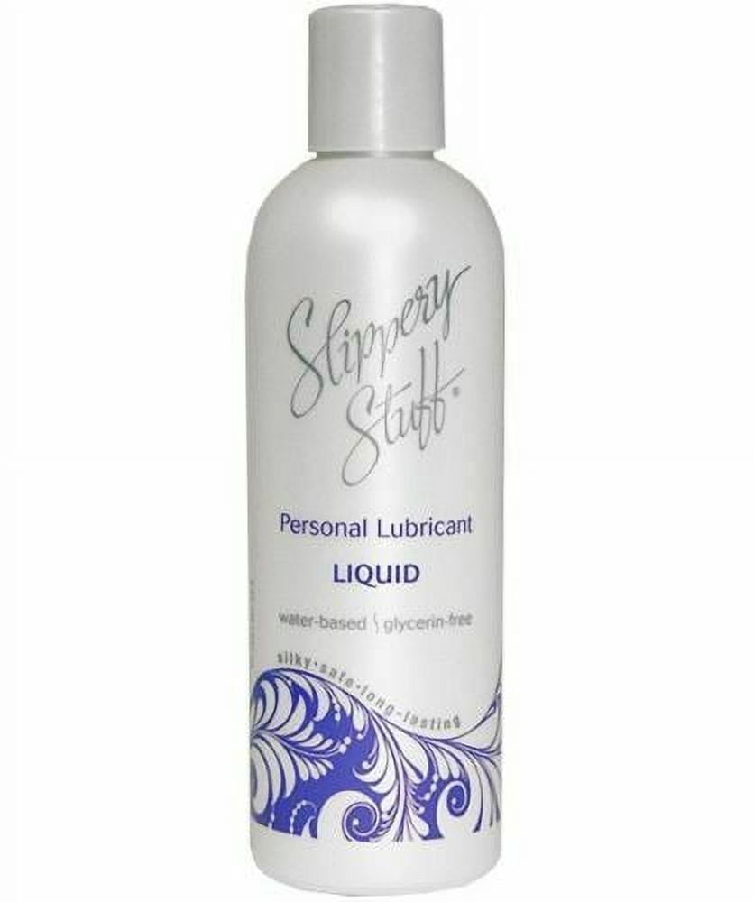 Slippery Stuff Liquid Premium Water Based Personal Lubricant, 8 oz ...