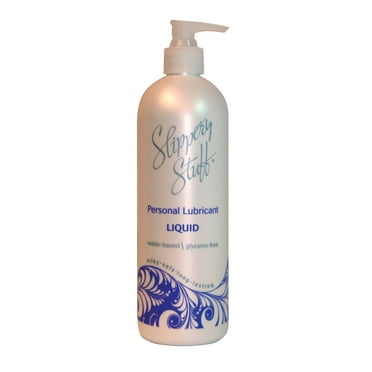Slippery Stuff Liquid Premium Water Based Personal Lubricant, 8 oz ...