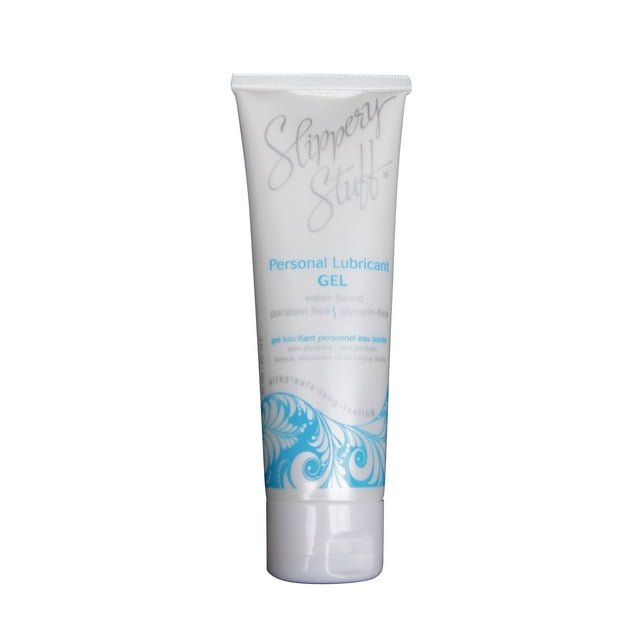 Slippery Stuff Water-based Lubricant Jelly, 4-oz Tube with Flip-top Cap ...
