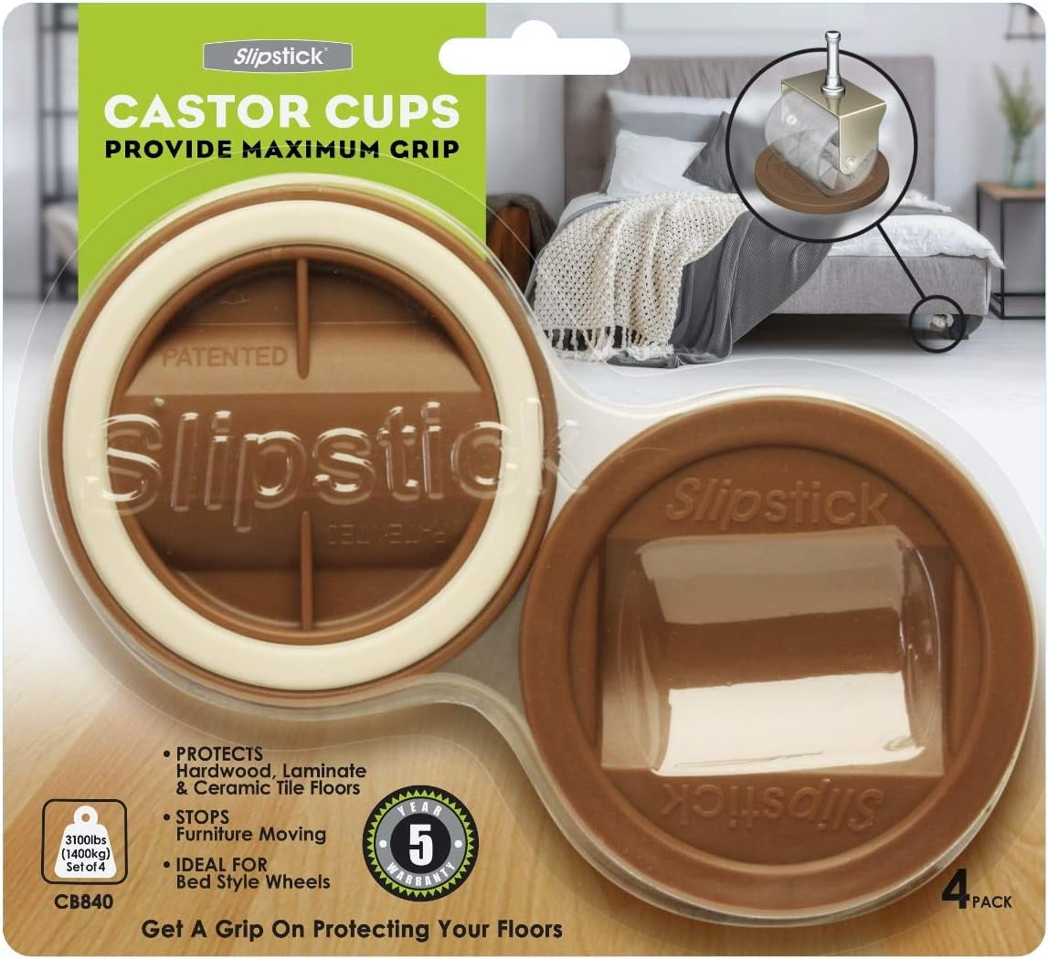 Slipstick, Large Caster Cup Gripper, CB840, 3-1/4 inch size - Walmart.com