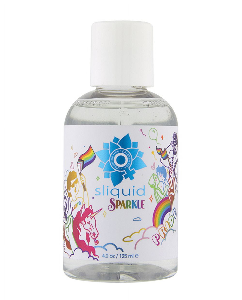 Sliquid Naturals Sparkle Pride Water Based Lube - 4.2 oz - Walmart.com