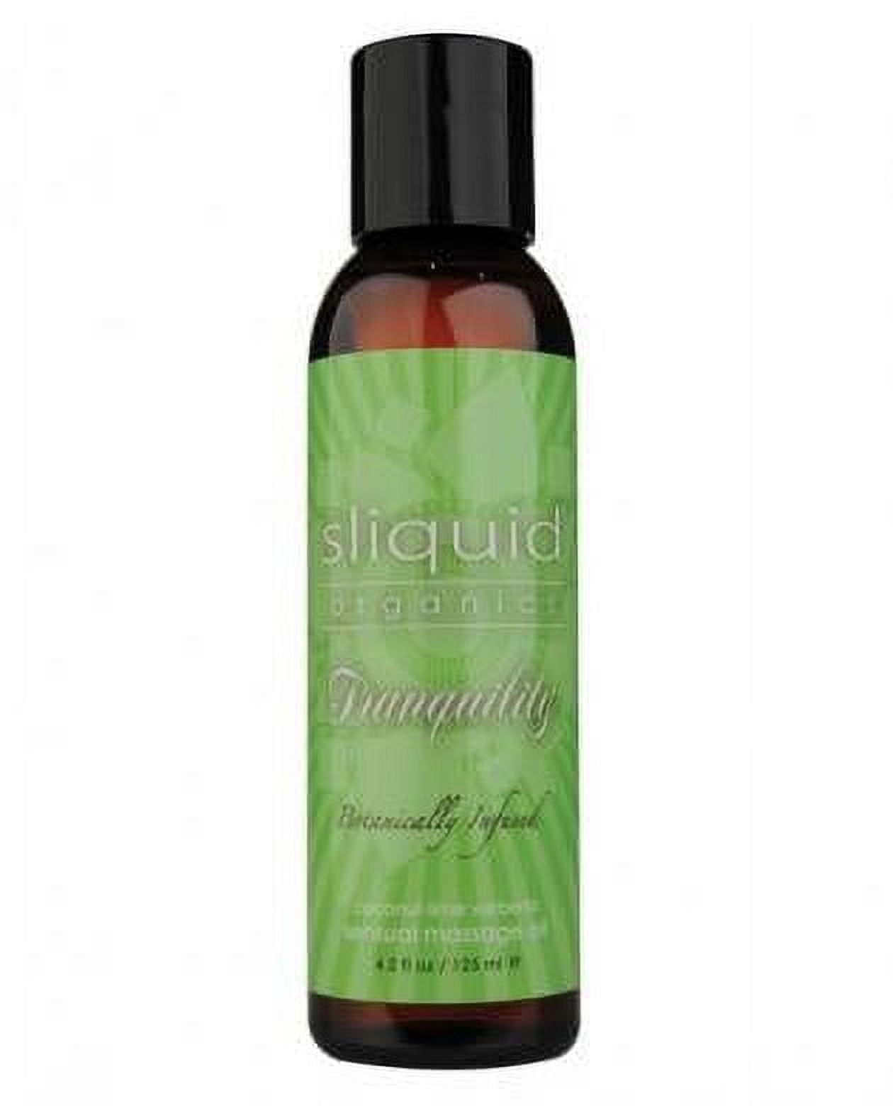Sliquid Organics Balance Massage Oil Tranquility (Coconut Lime) 4.2oz ...