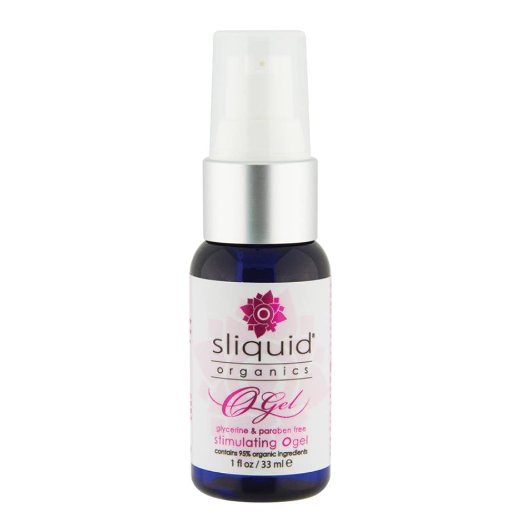 Sliquid Organics O Gel 1oz - Glycerin Free, Vegan Friendly, Natural ...