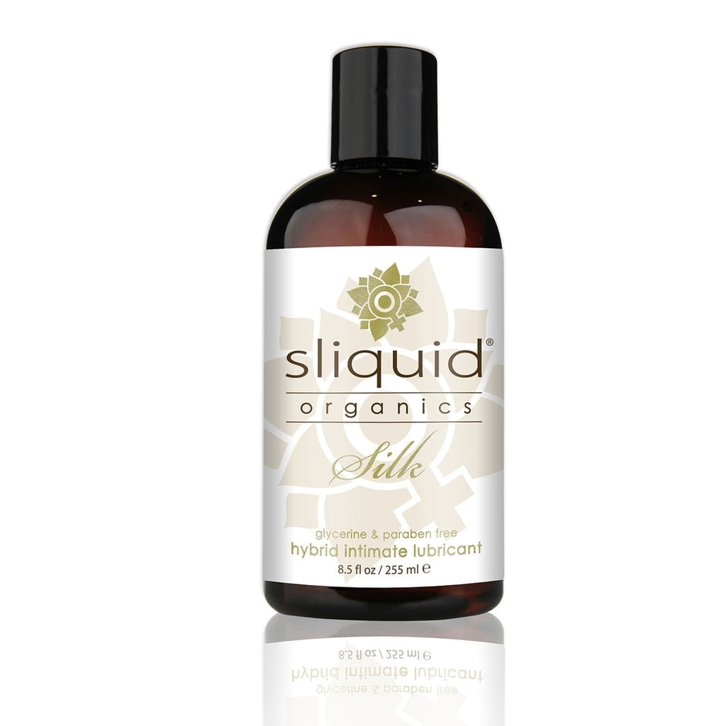 Sliquid Organics Silk Personal Water-Based Intimate Lubricant, 8.5oz ...