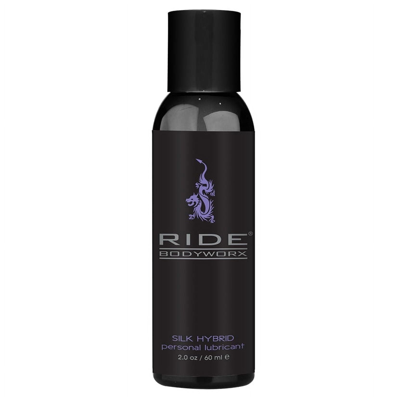 Sliquid Ride Bodyworx Silk Hybrid Personal Lubricant, 2 oz,Gel ...
