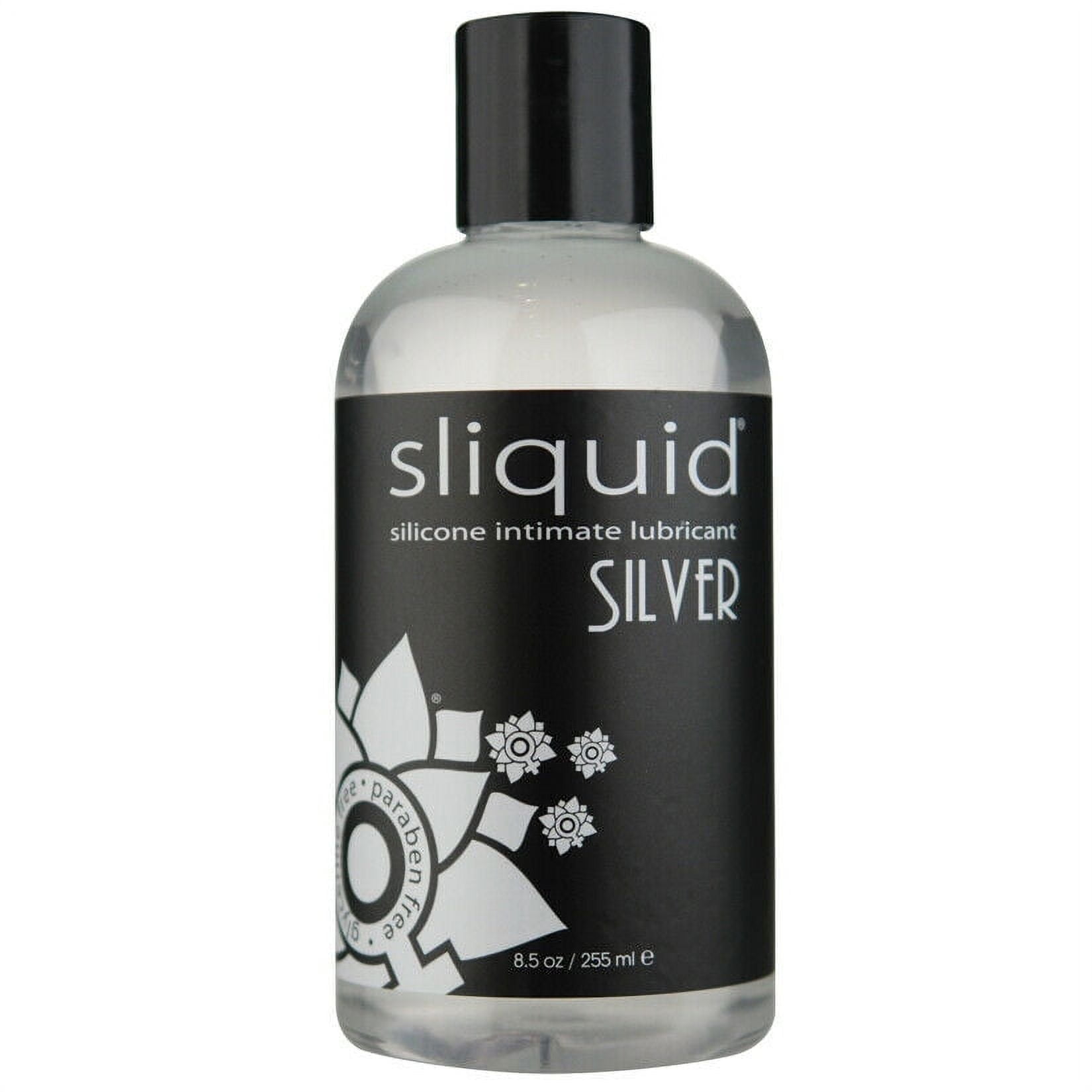 Sliquid Naturals Silver Premium Silicone Based Personal Lube, Safe ...
