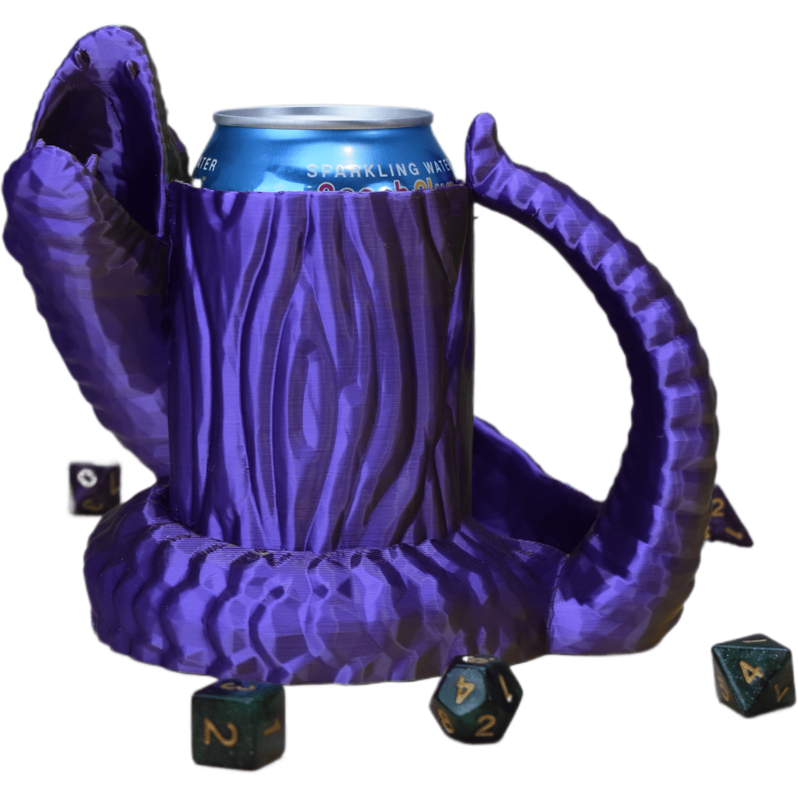 Slithering Snake Dice Tower with Can Cozy & Storage - DND Dice Tower ...