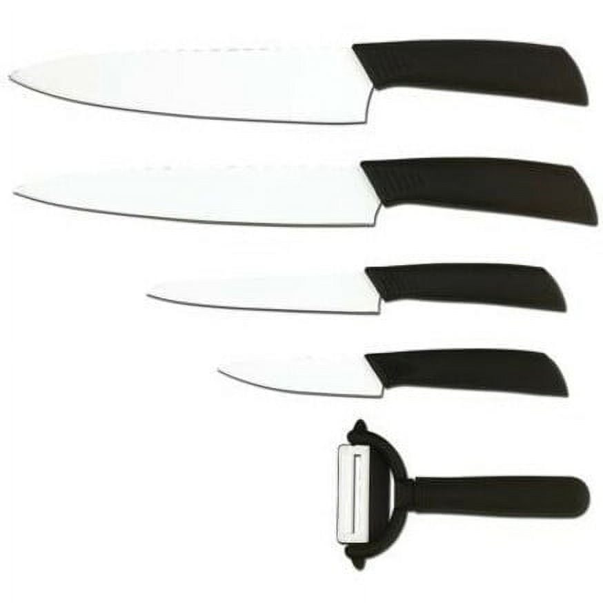 Slitzer 5Pc Ceramic-Coated Cutlery Set - Walmart.com