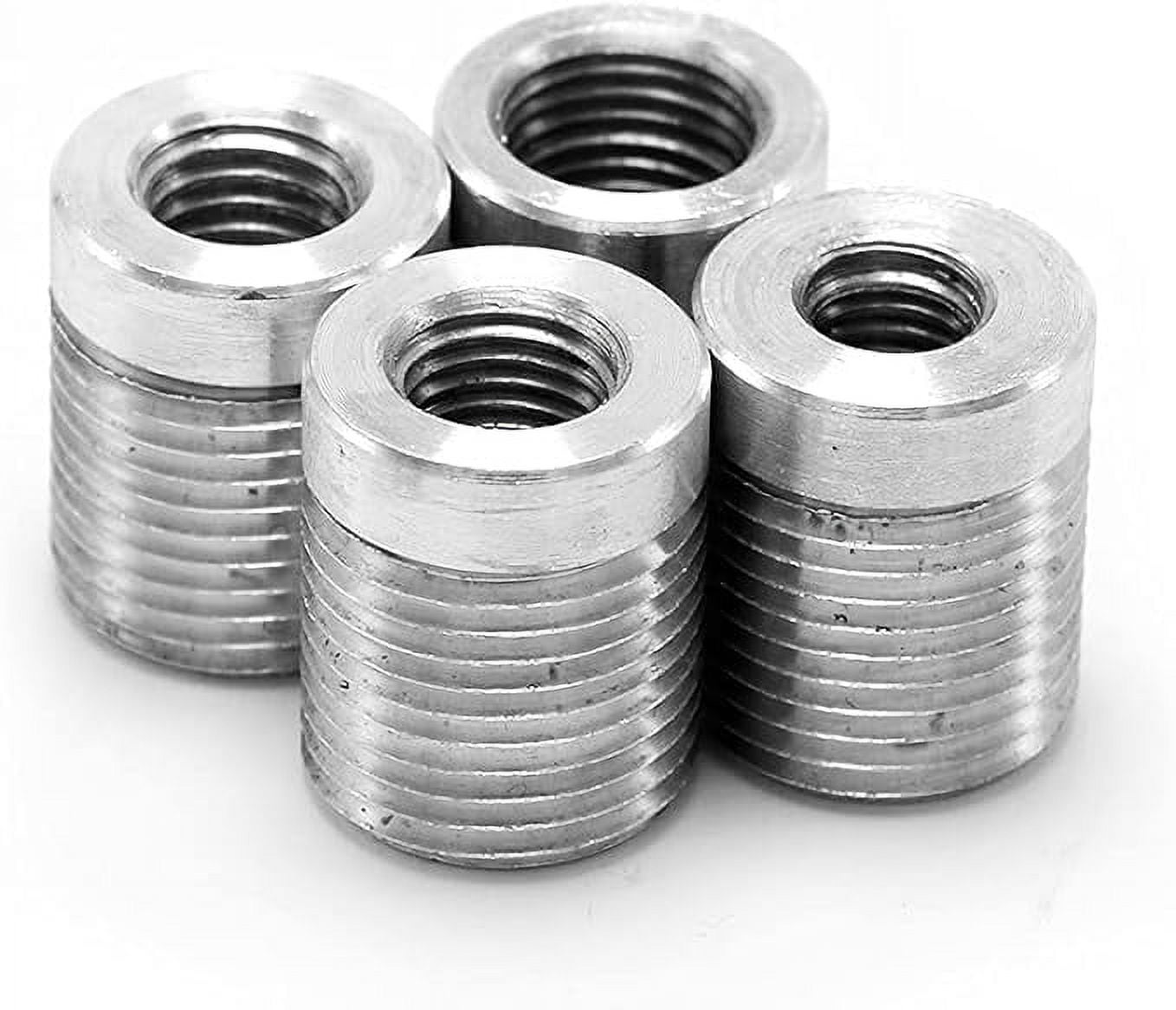 (Sliver) Racing Manual Gear Shift Knobs Adapters Fit Compatible with ...