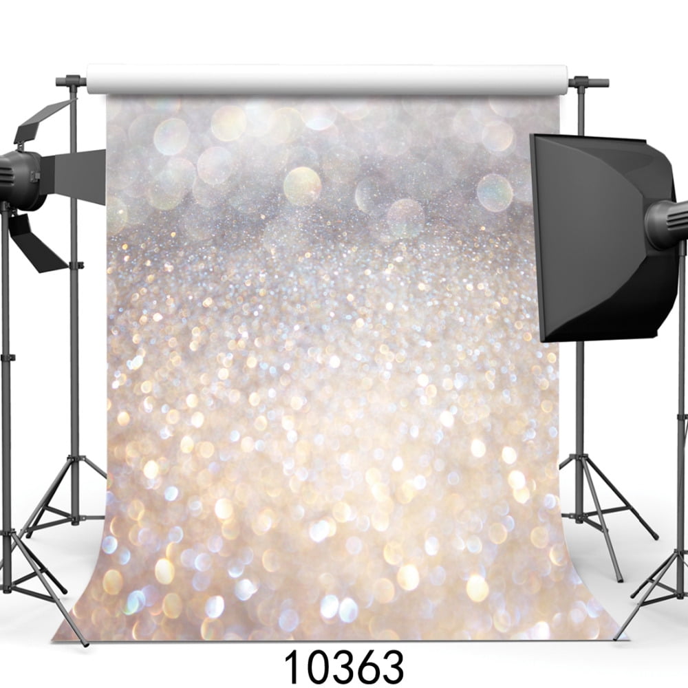Sliver Sparkles Bokeh Vinyl Photography Backgrounds for Photo Studio ...