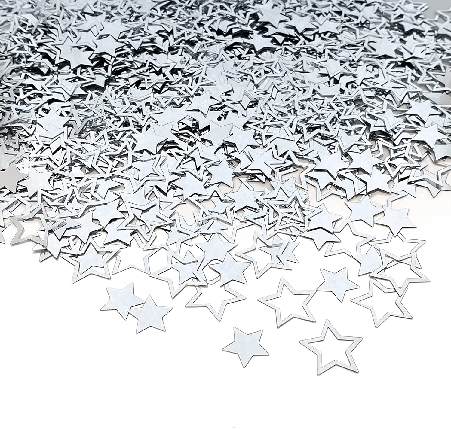 Sliver Star Confetti for Decorations - Walmart.com