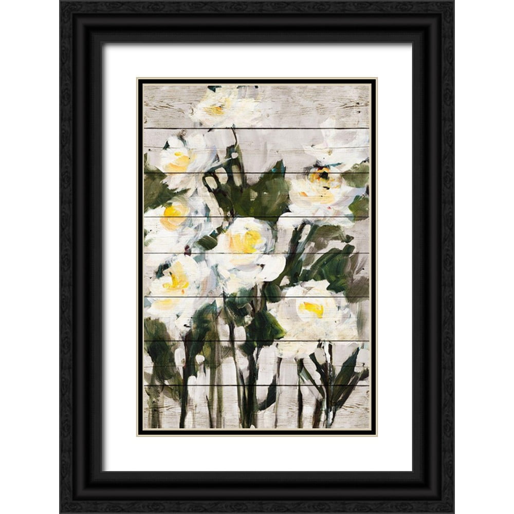 Slivka, Jane 11x14 Black Ornate Wood Framed with Double Matting Museum ...