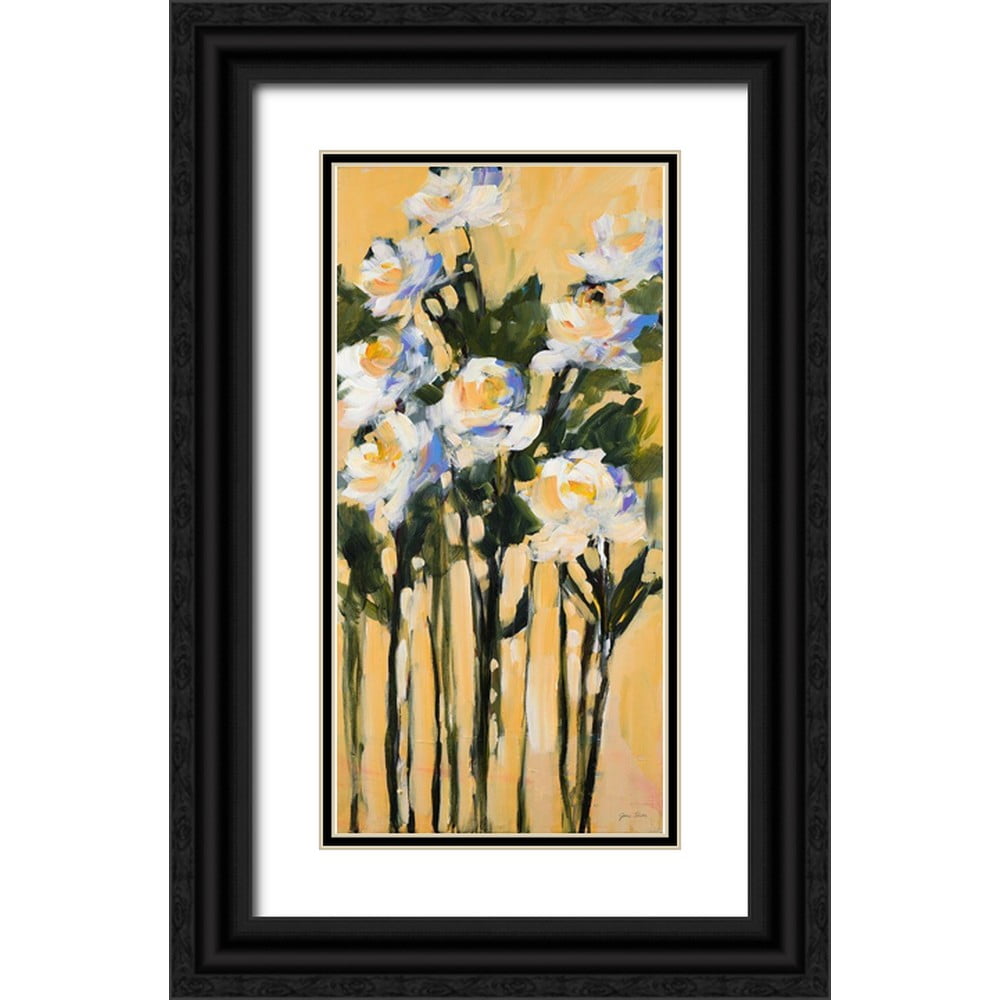 Slivka, Jane 11x18 Black Ornate Wood Framed with Double Matting Museum ...