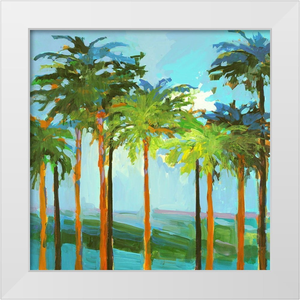 Slivka, Jane 12x12 White Modern Wood Framed Museum Art Print Titled ...