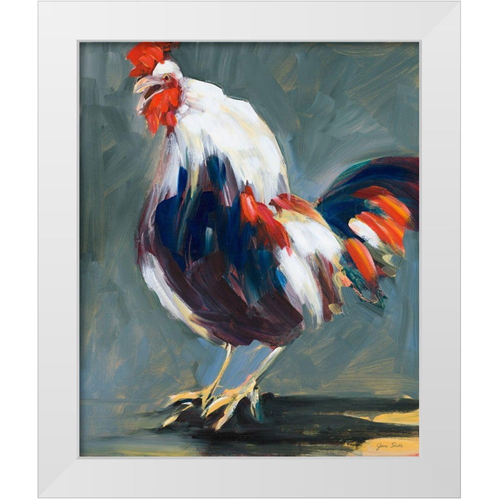 Slivka, Jane 12x14 White Modern Wood Framed Museum Art Print Titled ...
