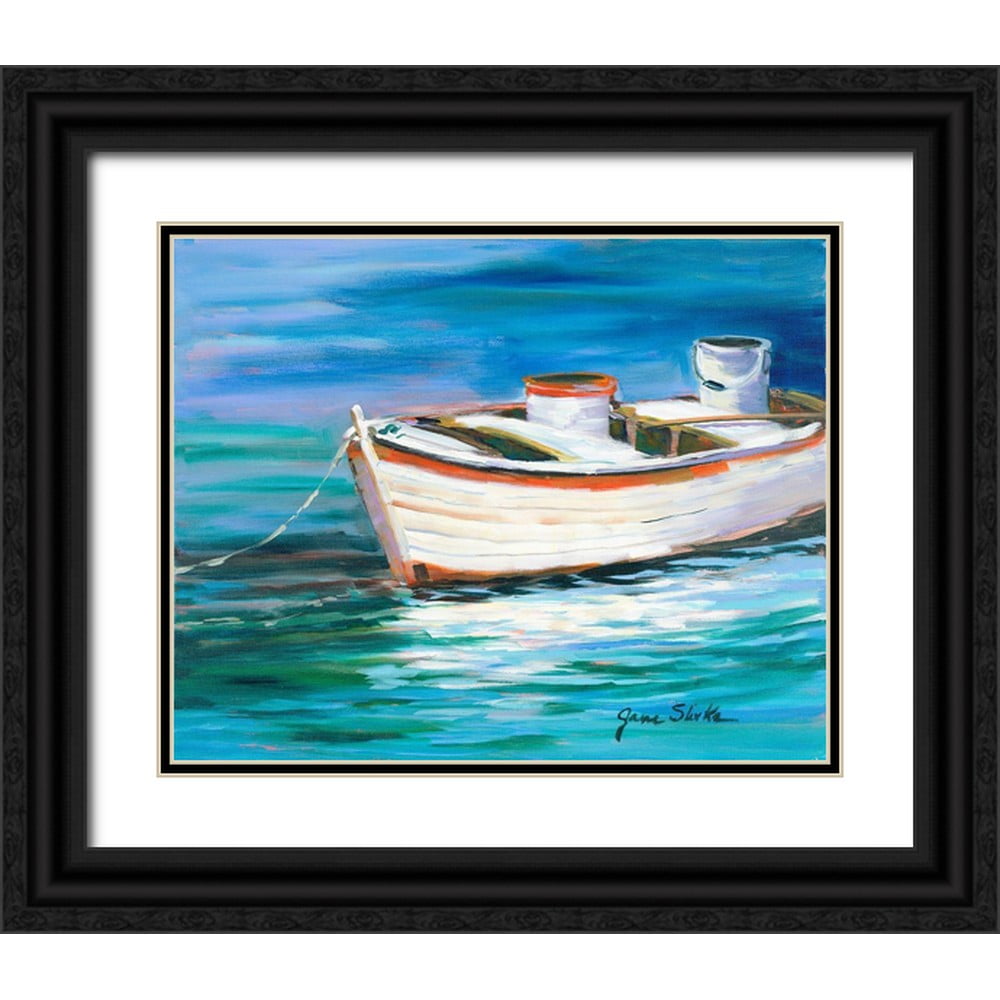 Slivka, Jane 14x12 Black Ornate Wood Framed with Double Matting Museum ...