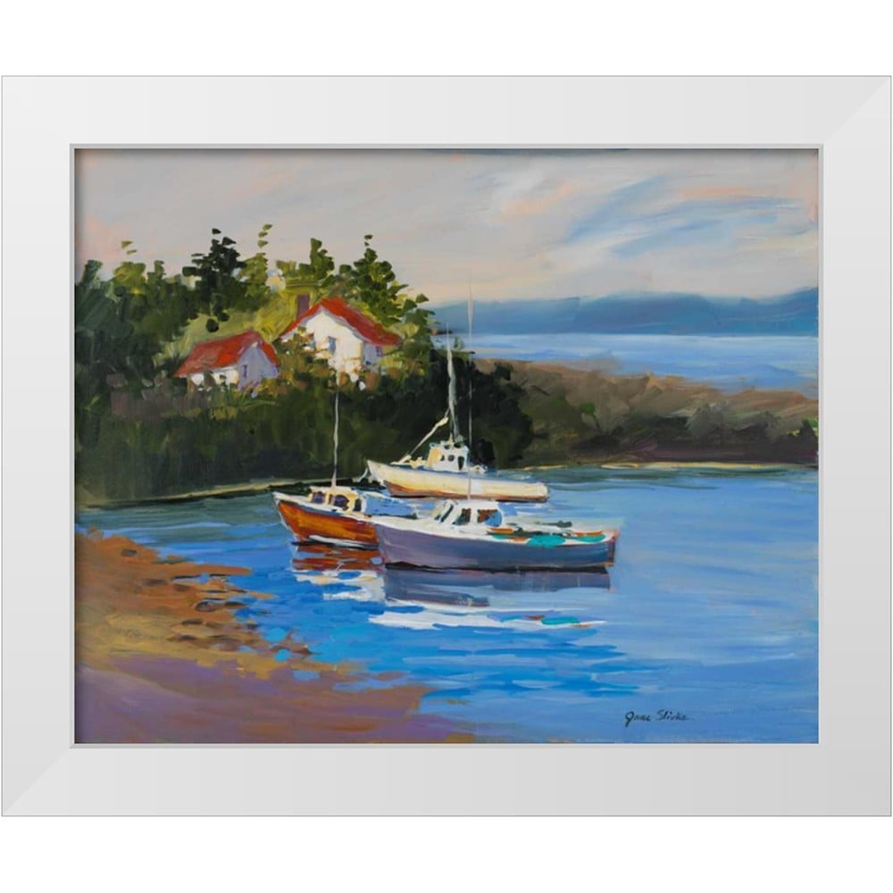 Slivka, Jane 14x12 White Modern Wood Framed Museum Art Print Titled ...