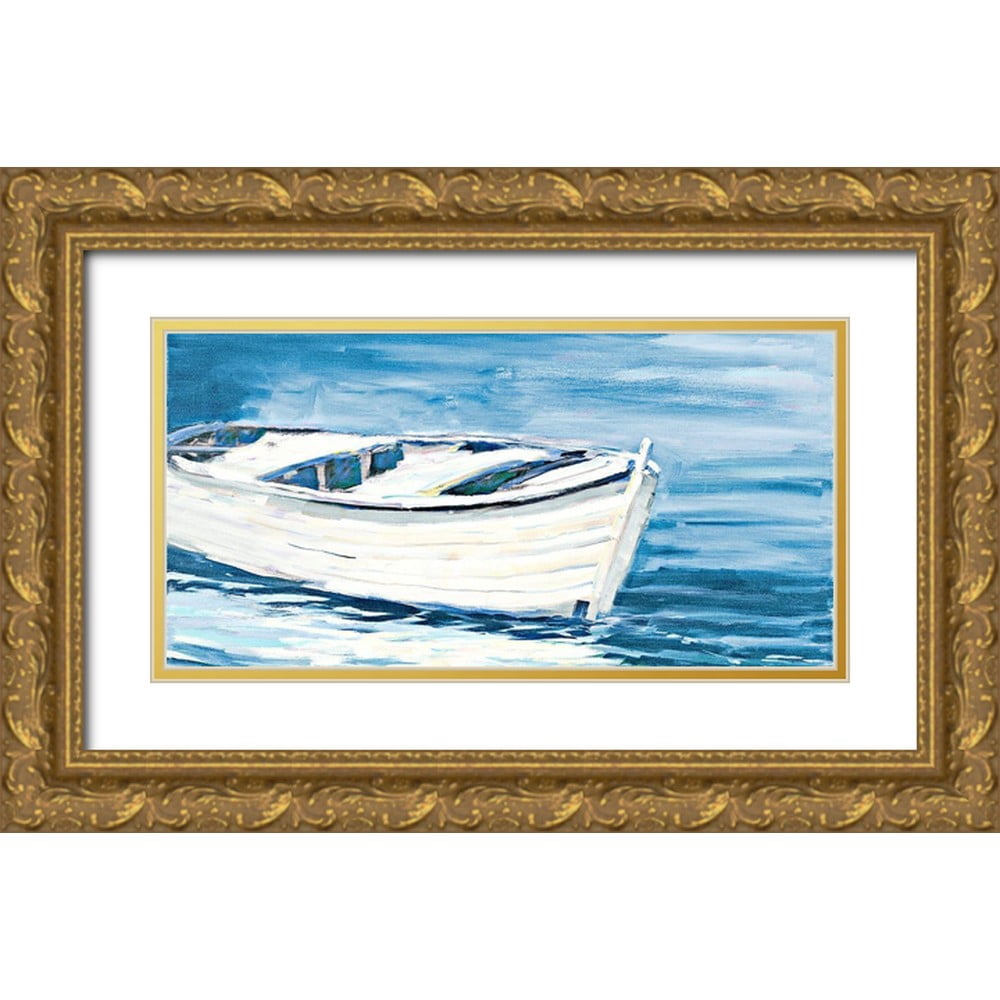 Slivka, Jane 18x11 Gold Ornate Wood Framed with Double Matting Museum ...