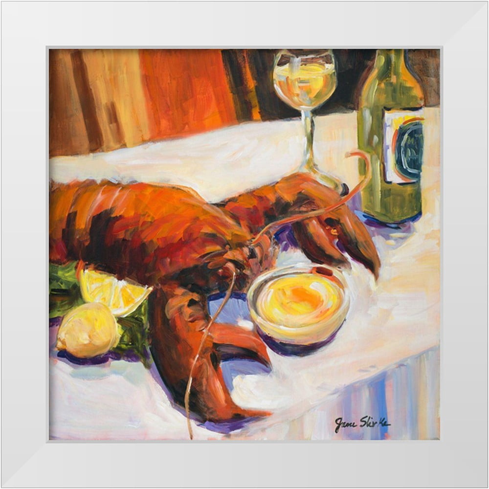 Slivka, Jane 20x20 White Modern Wood Framed Museum Art Print Titled ...