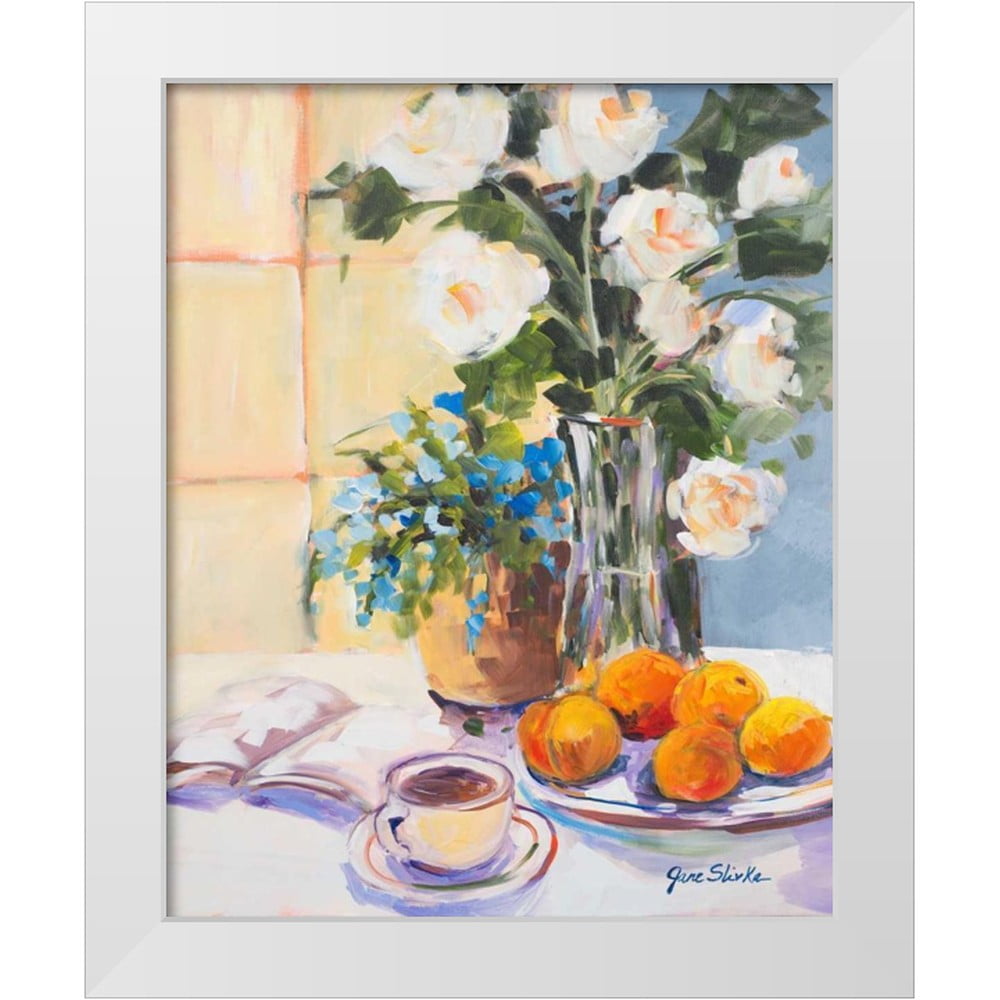 Slivka, Jane 26x32 White Modern Wood Framed Museum Art Print Titled ...