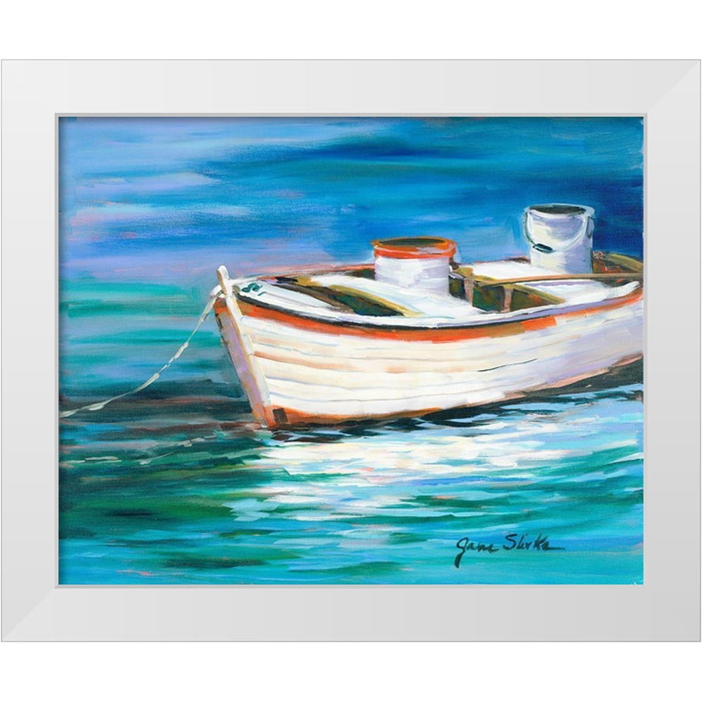 Slivka, Jane 32x26 White Modern Wood Framed Museum Art Print Titled ...