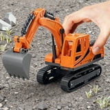 Slmotua Realistic Excavator Toy with Rotating Cab and Moving Digging ...