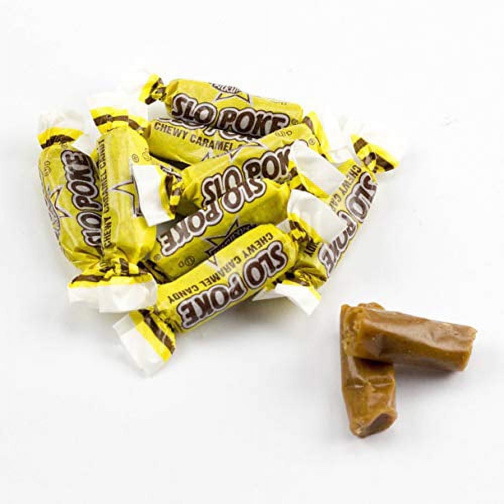Slo Poke Bulk Bite Size Chewy Caramel Candy, 15 Pound Box - Walmart.com