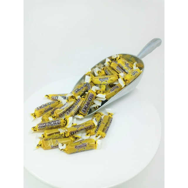Slo Poke Bite-Size Chewy Caramel Candy, 1 pound bulk bag, Individually ...