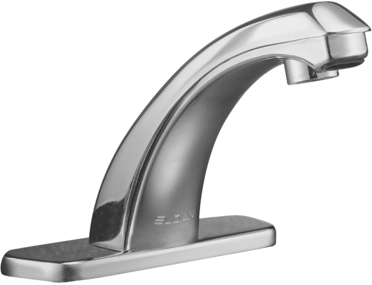 Sloan 3315107 Bathroom Faucet, Optima Plus, Battery Powered, Fiber ...