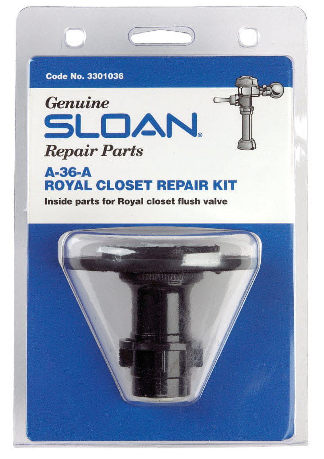 Sloan Regal Toilet Repair Kit Black Plastic - Walmart.com