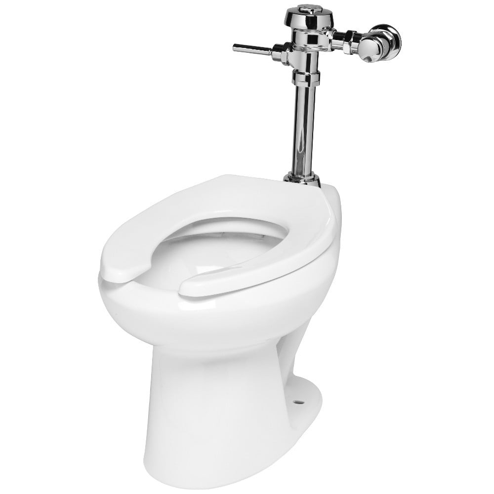 Sloan Wets-2000.1001 1.28 One Piece Elongated Standard Height Toilet ...