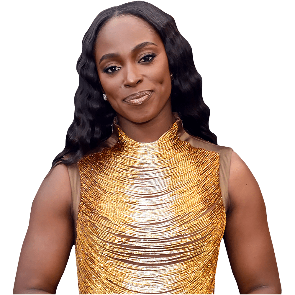 Sloane Stephens (Gold Dress) Half Body Buddy Cutout - Walmart.com