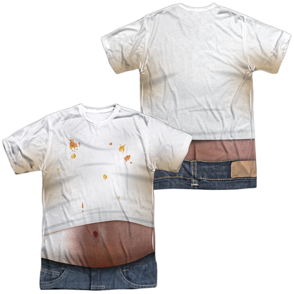 Slob Costume (Front - Back Print) - Short Sleeve Shirt - Medium ...
